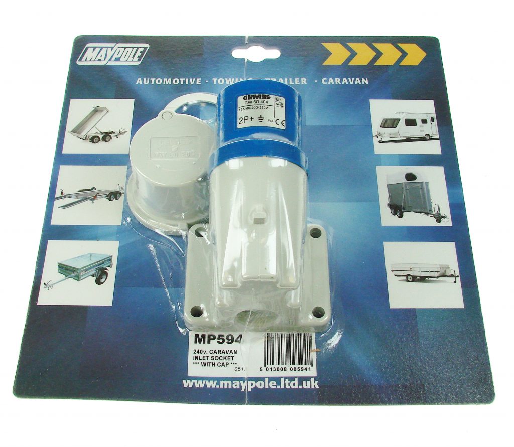 Caravan Inlet With Cap Dp - Maypole MP594 - John Coopers